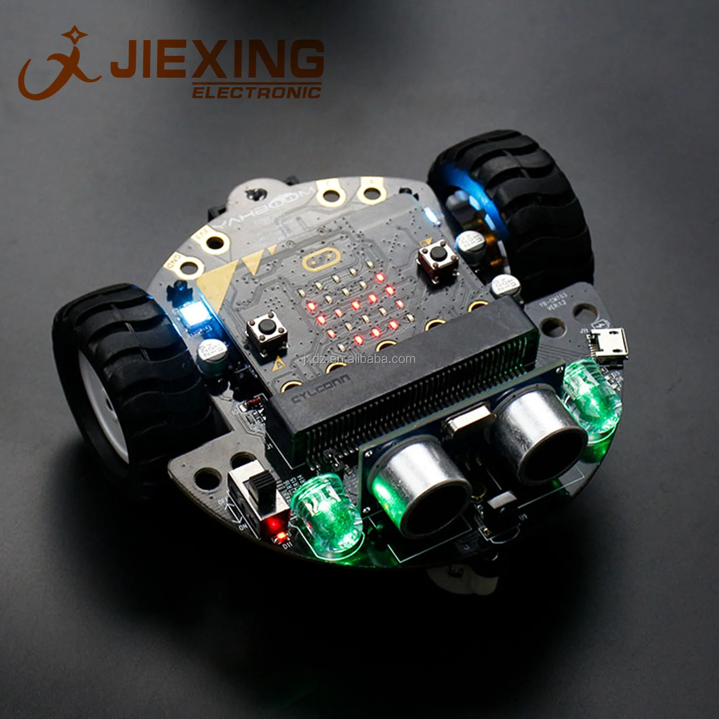 Micro:bit car kit Microbit programming education remote control robot ...