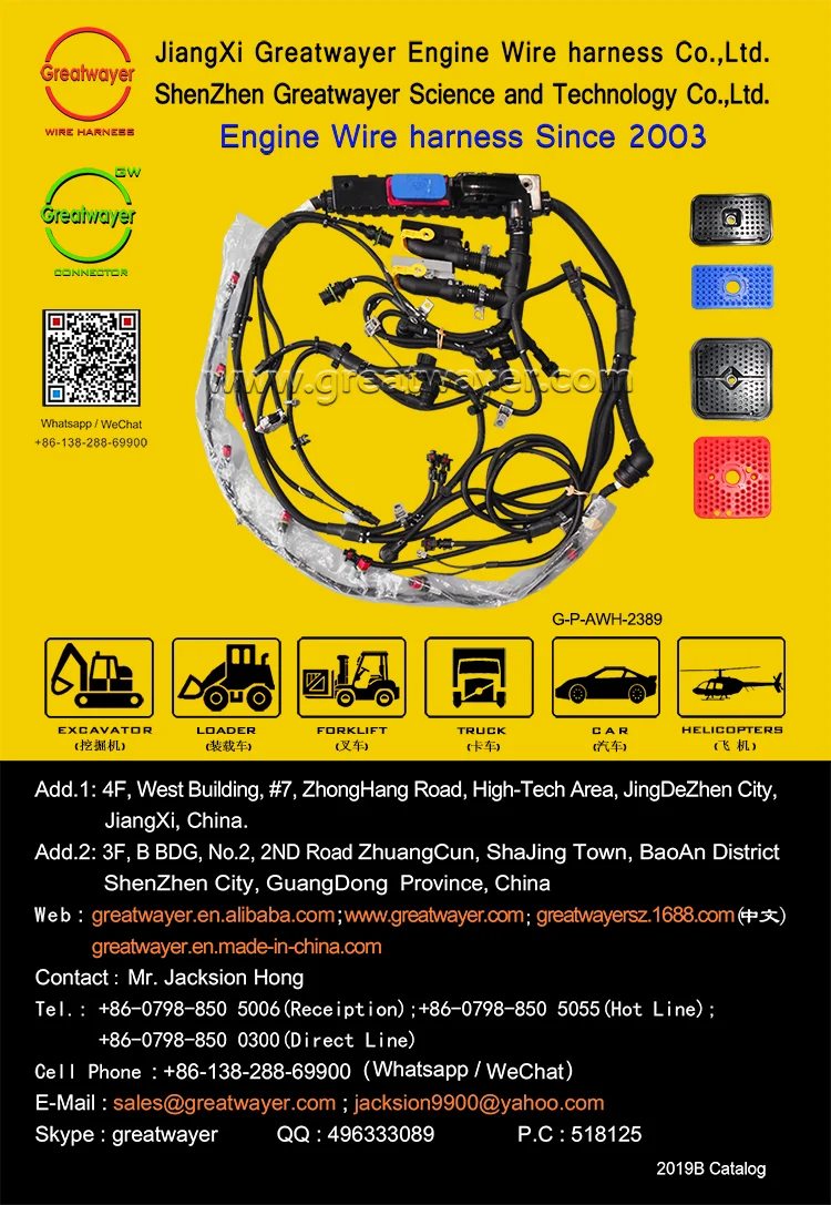 ABS Connector Harness - 55 Pin ECU Wire Harness for Trucks