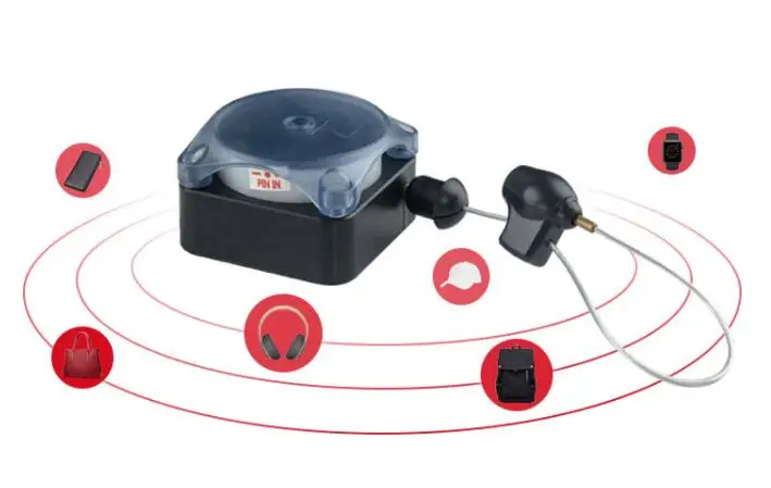 Hot Sale Retail Security Eas Retractable Anti-theft Pull Box With ...