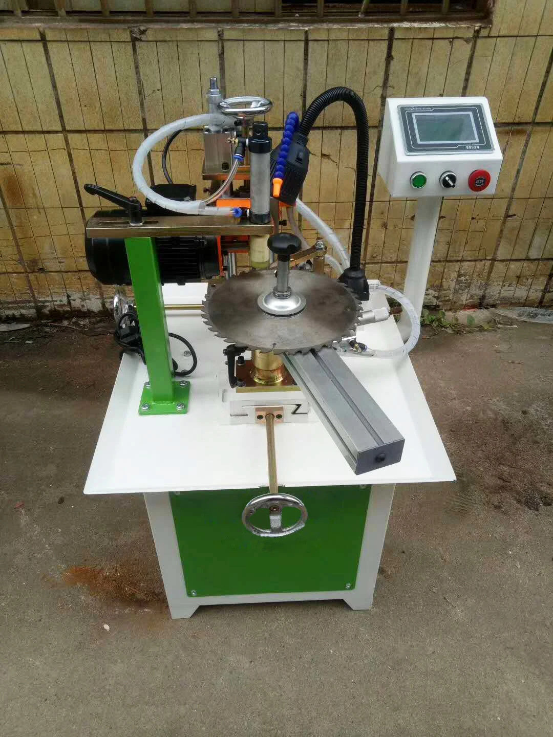 Wood Manual Hand Circular Saw Blade Sharpener Grinder Machine