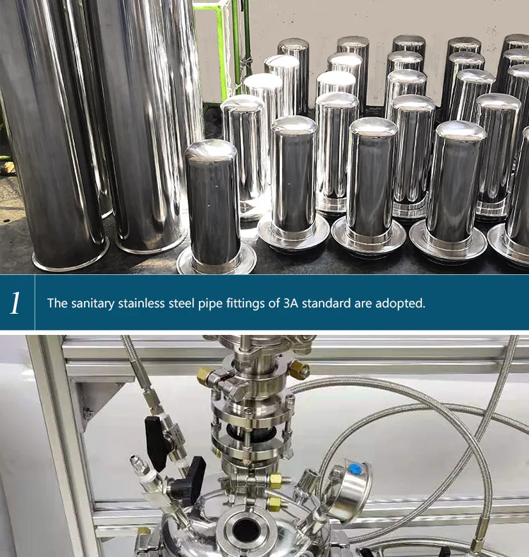 Ethanol Jacketed Column Butane Oil Extractor Passive Closed Loop ...