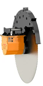 3-8 Ton Excavator Rock Saw Used For Cutting Marble Granite Andstone ...