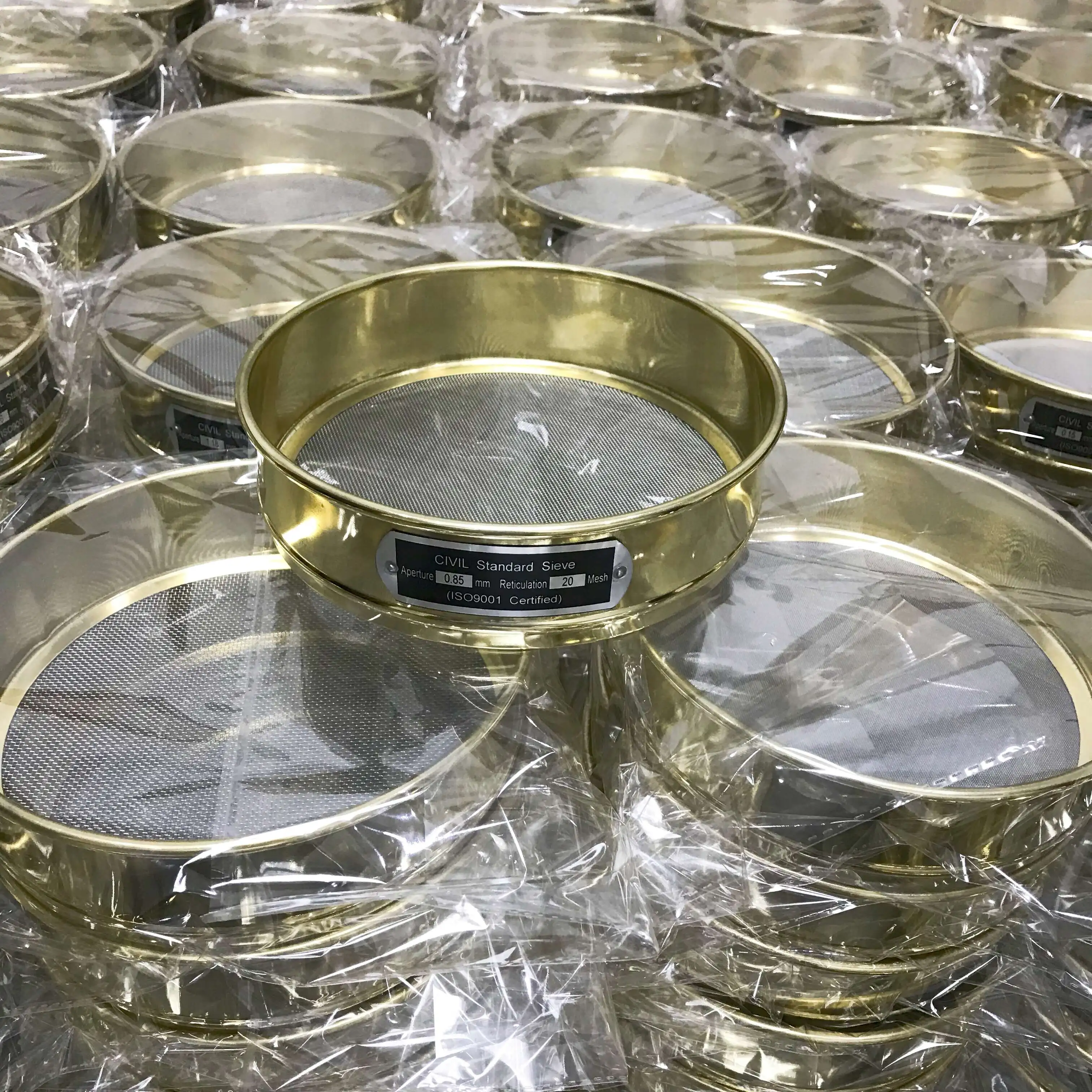Laboratory ASTM Standard 200mm and 300mm Brass Soil Test Sieve| Alibaba.com