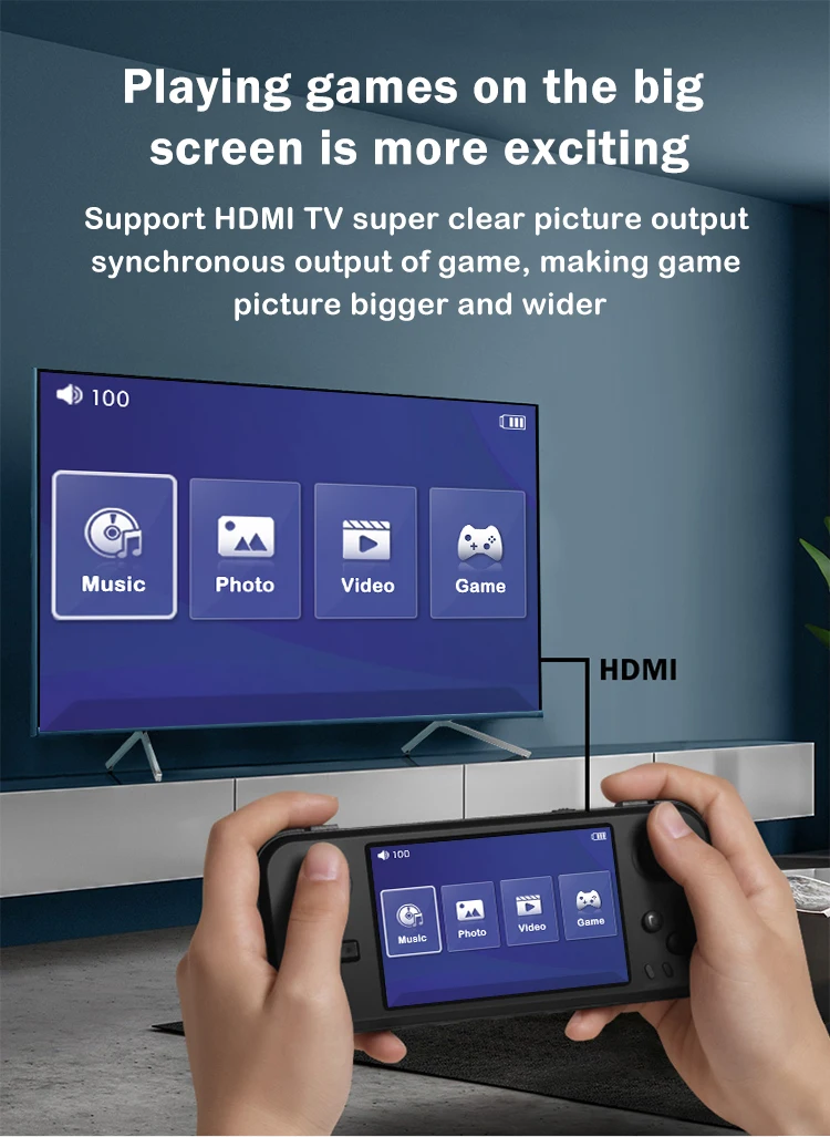 Open Source Retro Game Retropie Game Consoles 16bit N64 Handheld Game ...