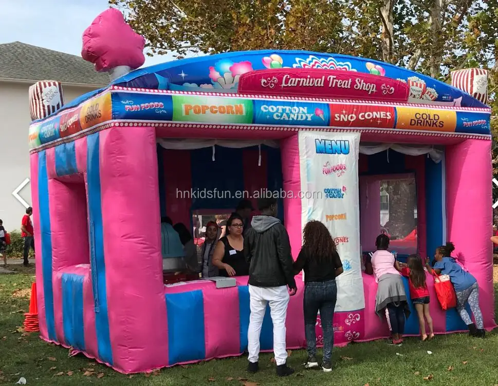 Custom Outdoor Inflatable Concession Booth Popcorn Inflatable Carnival ...