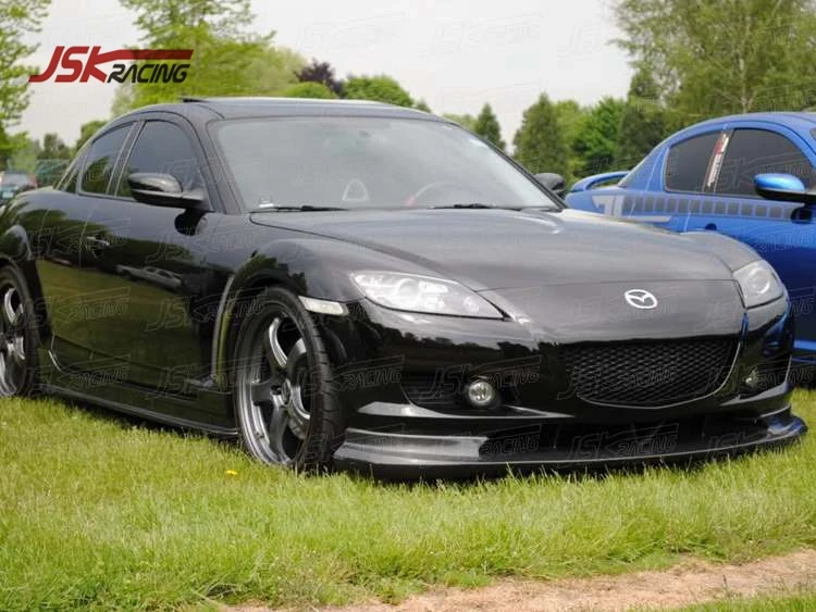 OEM Carbon Fiber Front Bumper Lip for Mazda RX8 (2003-2007) - Enhance ...