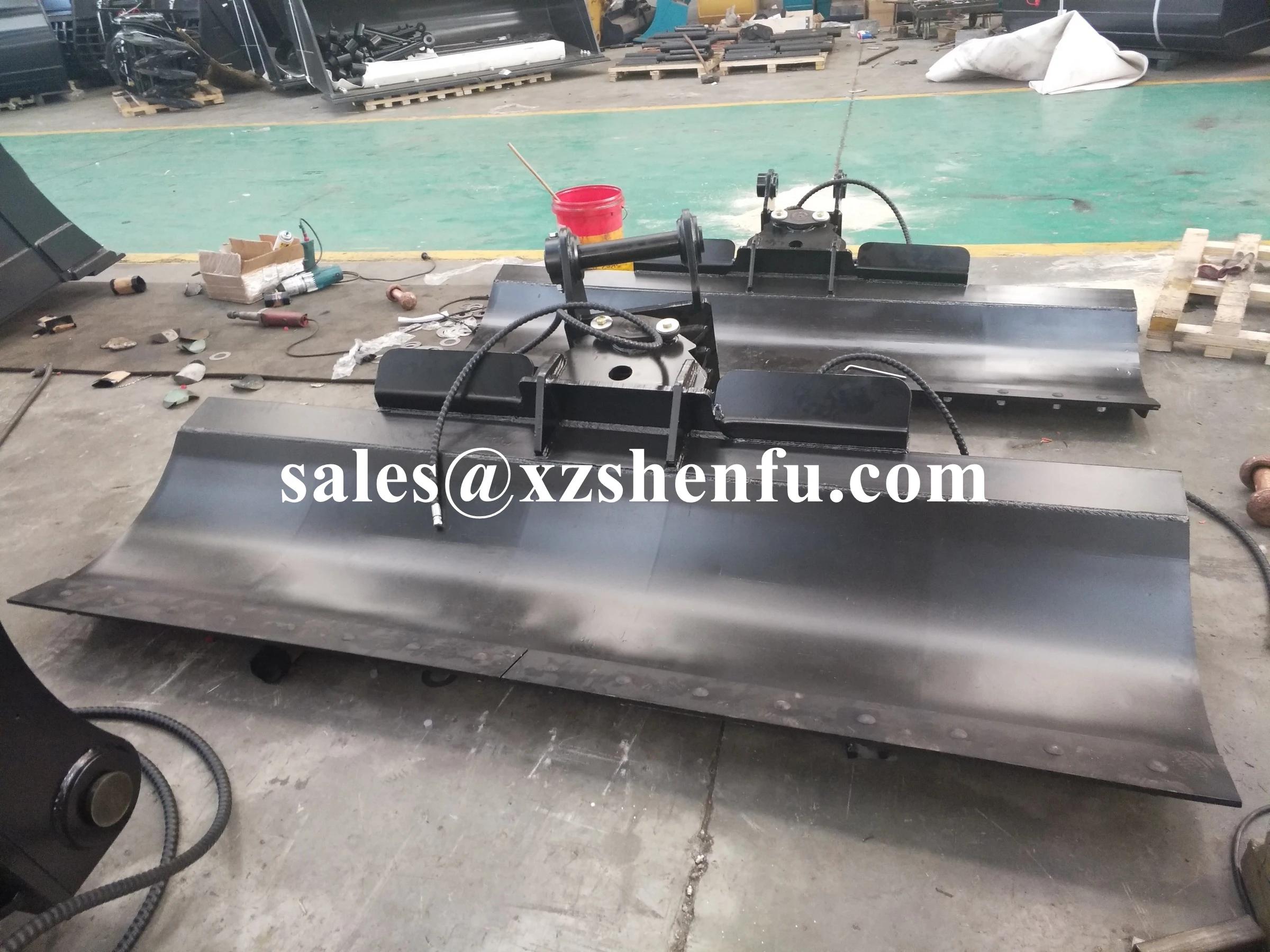 20 Ton Excavator Tilt Grader Blade Width 3000mm Ground Grader