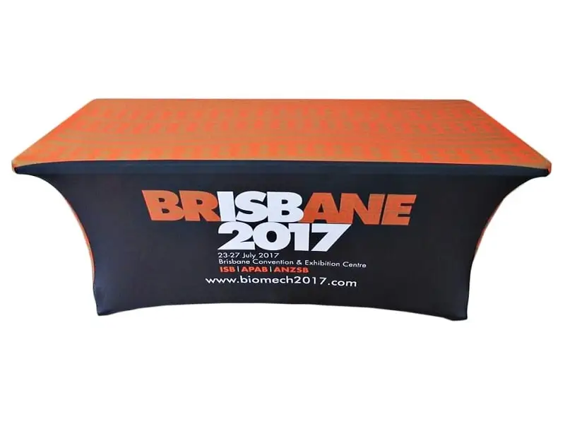 10 Buyers 4ft 5ft 6ft 8ft Custom Print Stretch Table Cover Fitted ...