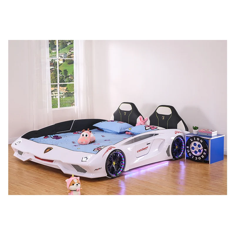 Queen Size Racing Super Car Bed Kids For Boys And Girls - Buy Car Bed ...
