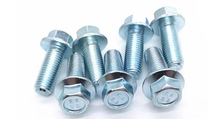 DIN 6921 Flange Hex Bolt M18 Grade 8.8 - Carbon Steel