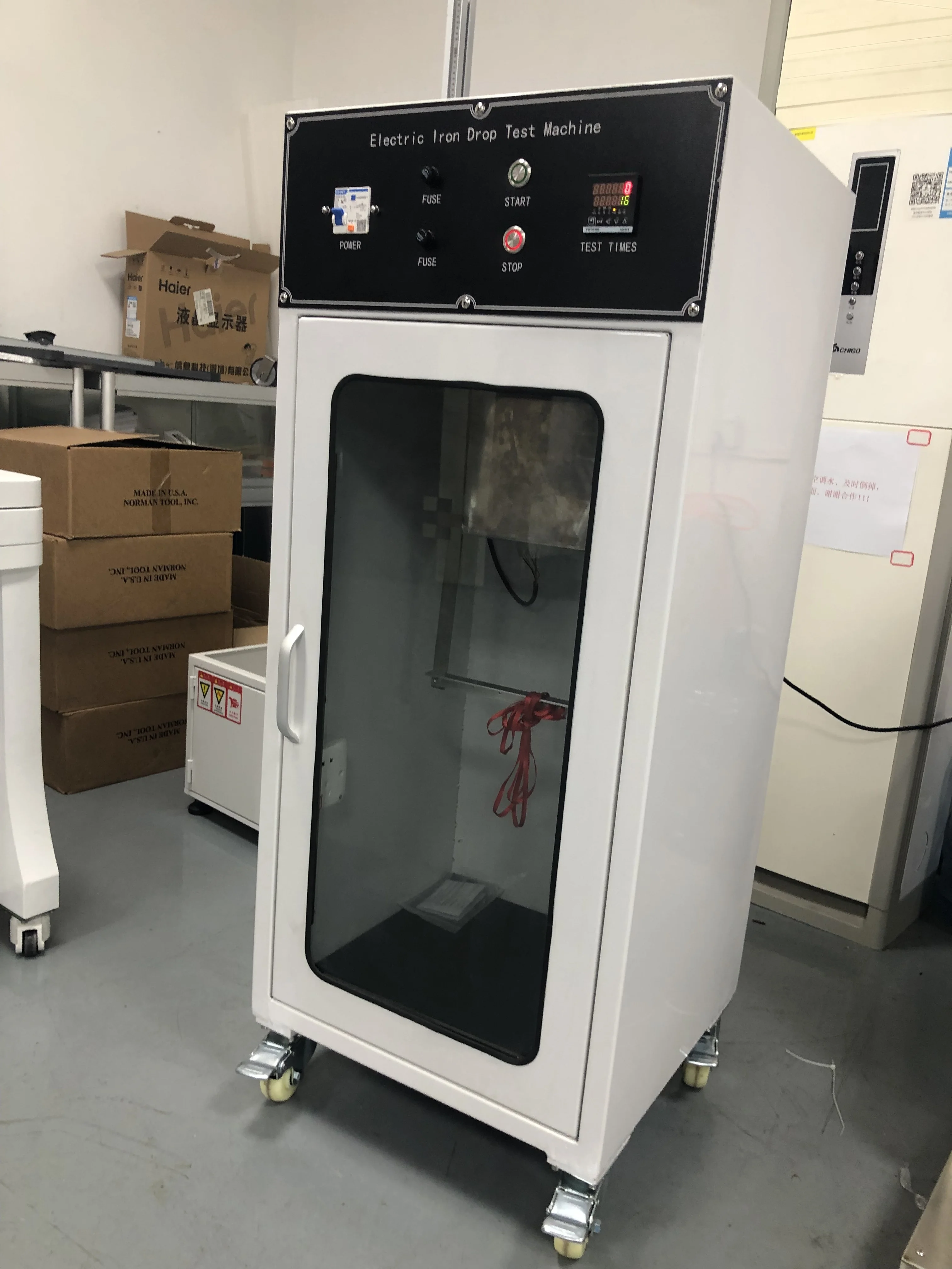 Iec60335 Electric Iron Mechanical Strength Drop Tester - Buy Electric ...