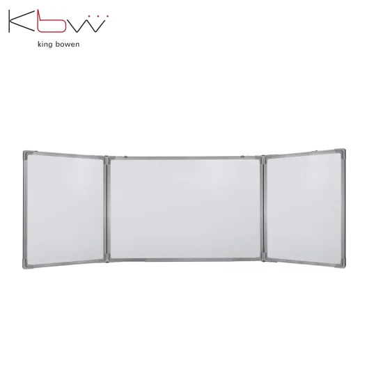 Kbw 3-fold Presentation Board Wall Mount Aluminum Frame Three-element ...