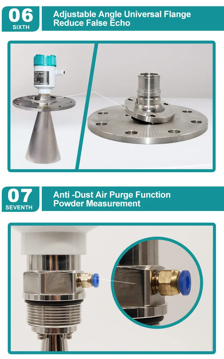 Radar Water Level Tank Level Gauge Low Cost Chemical Liquid Water Level ...