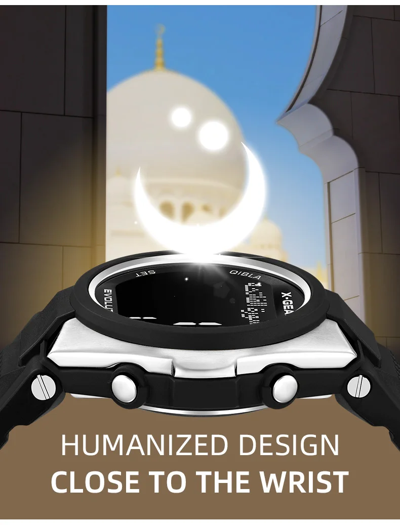 X-gear Islamic Digital Alfajr Azan Watch For Muslim - Buy Al Fajr Watch ...