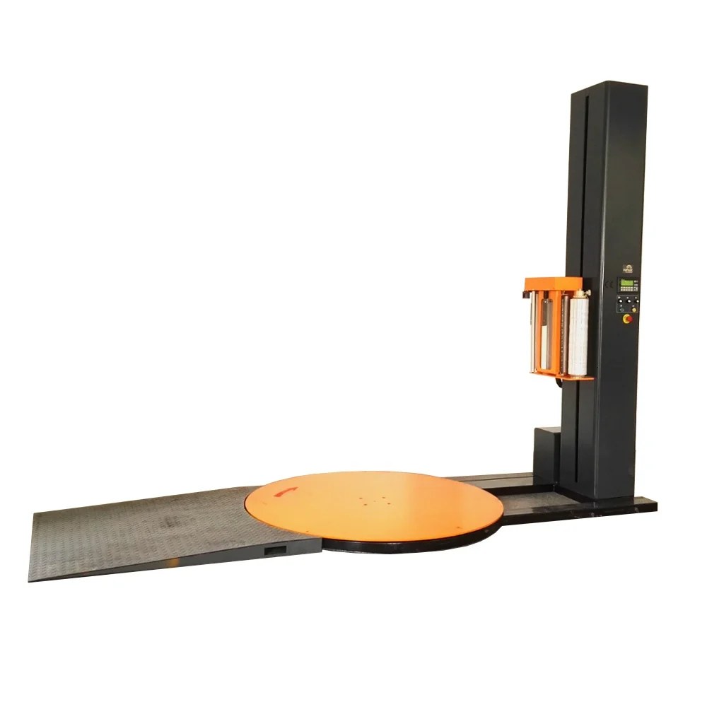 T1650F Automatic Pallet Wrapper with Ramp - Efficient & Durable