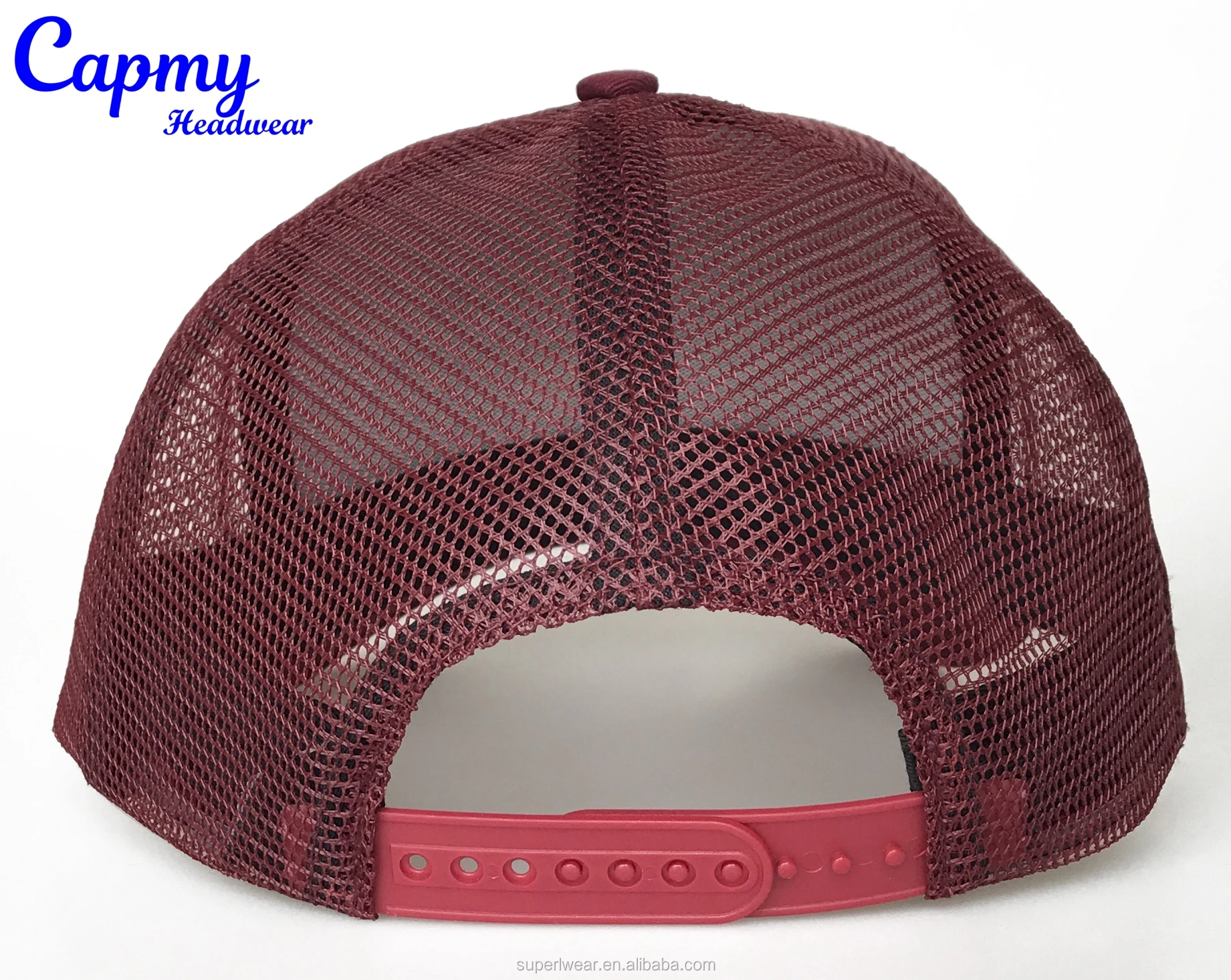 Customize Mesh Maroon Yelir Wholesale Black Embroidery Sport Baseball ...