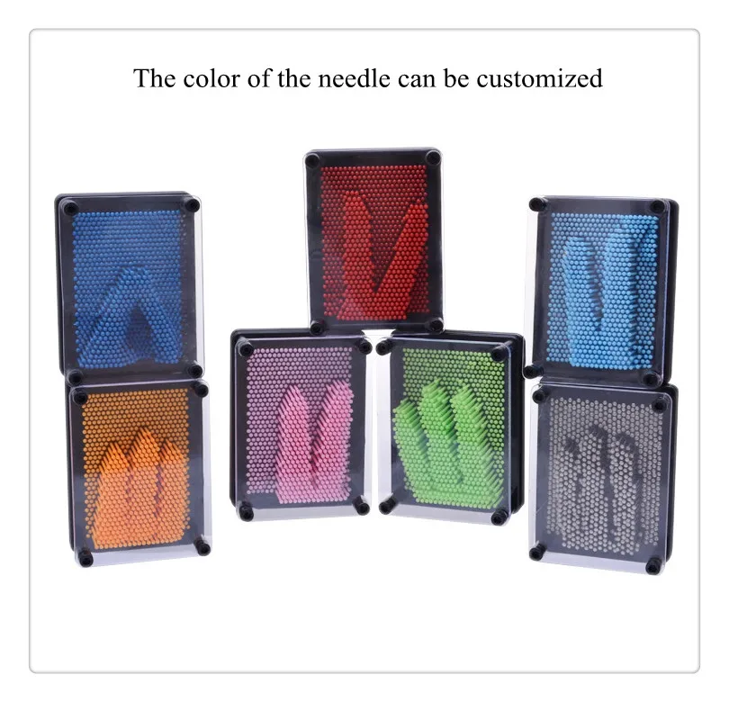 3d Pin Art Toy Plastic Pin Art Board For Kids Inspire Imagination ...