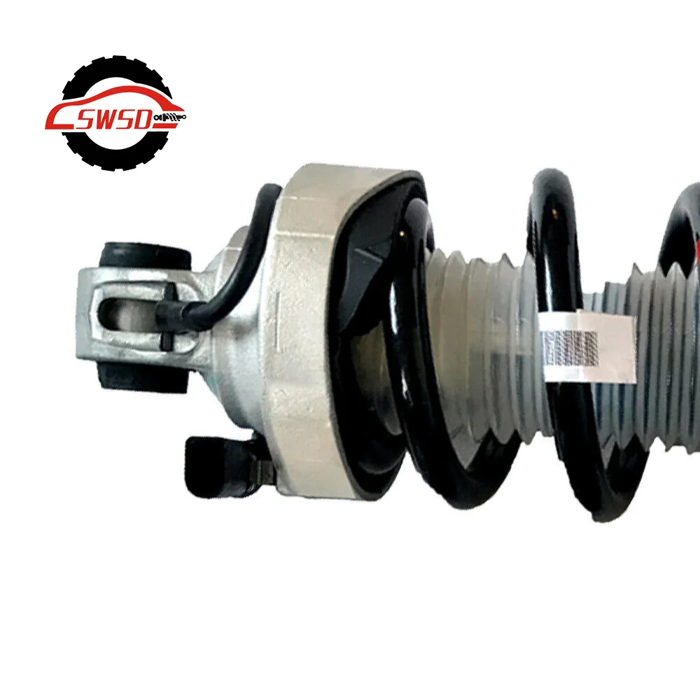 1 Set Front & Rear Coil Spring Shock Absorber Strut Assembly for Audi ...