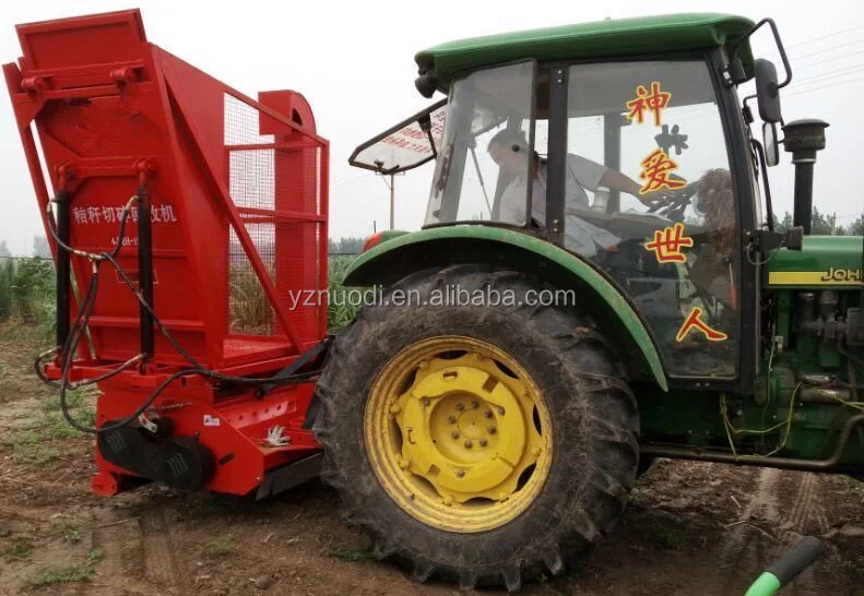Cotton Stalk Napier Grass Harvester - Efficient Forage Silage Machine