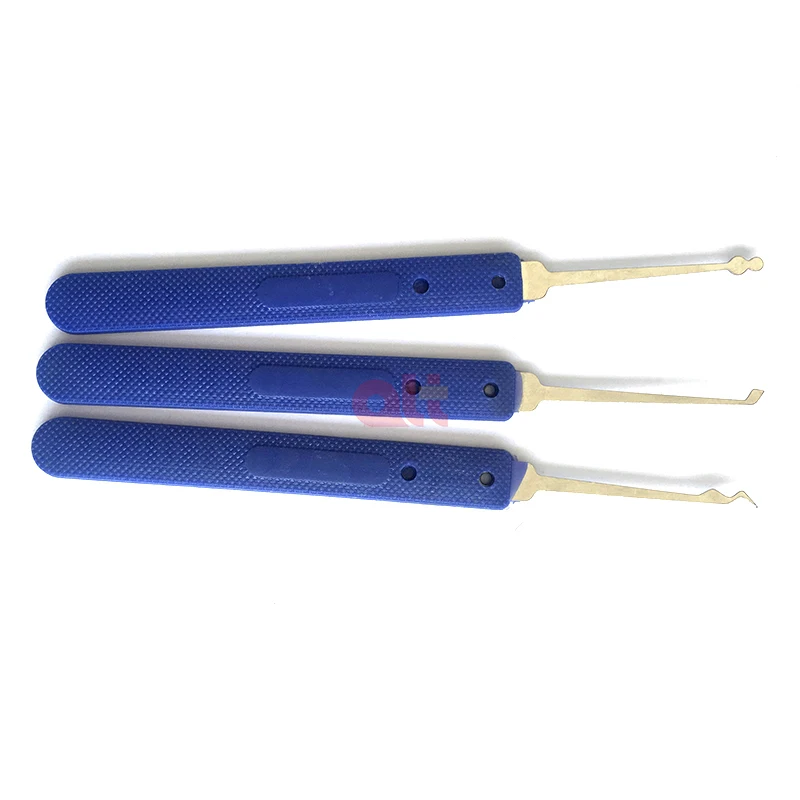 12pcs Blue Lock Pick Set,Stainless Steel Locksmith Supplier Unlock Lock ...