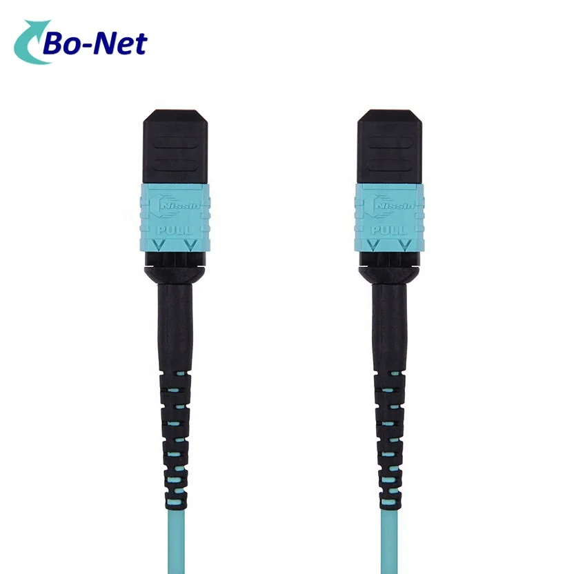 Mpo Fiber Cable 12 Cores 40g 100g Mtp Multimode Fiber Optic Jumper ...