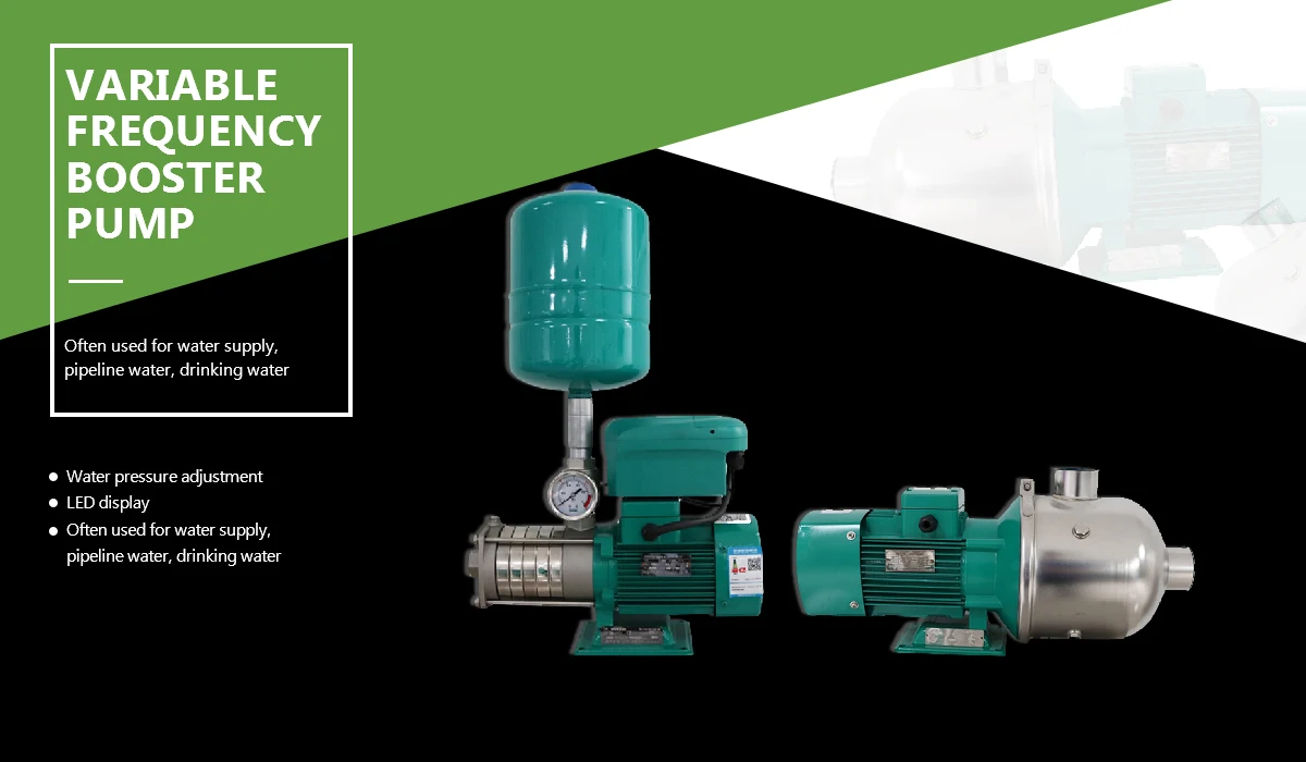 Constant Pressure Variable Frequency Automatic Home Water Booster Pump ...