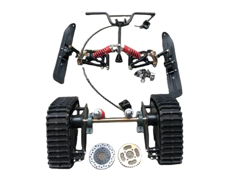 ATV Go Kart - Buggy Ski Conversion with Shock Absorbers