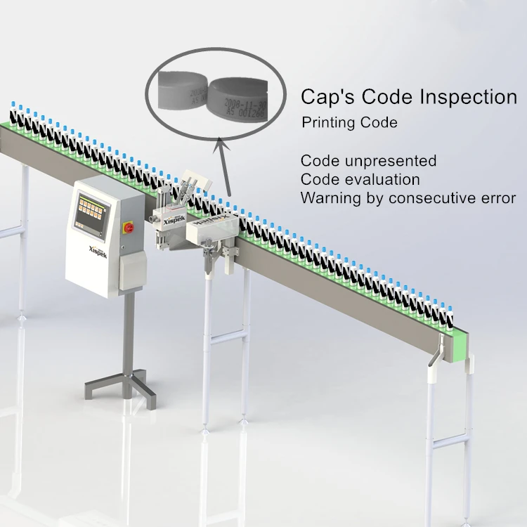 Bottle Automatic Light Visual Inspection Camera System