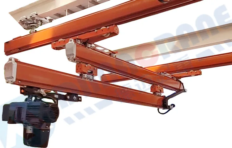Kbk Ergo Trolley With Anti Kick-up Upwarp For Overhung Extending Crane ...