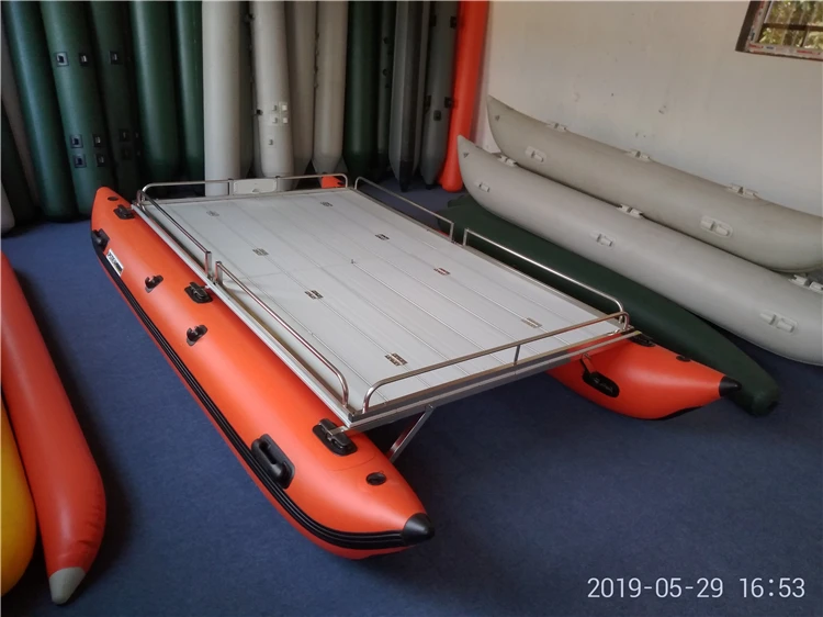 Factory Wholesale Portable Catamaran Fishing Raft Inflatable Fishing ...