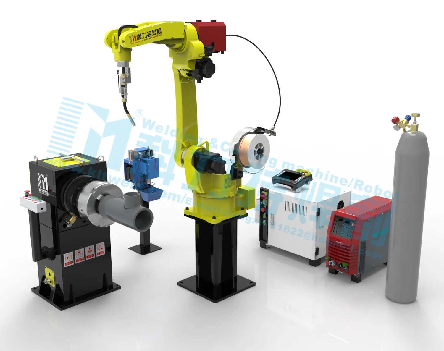 250kg/500kg Column Rotary Servo Positioner Synchronized With 6-axis ...