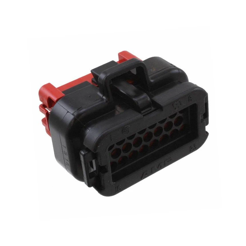 Black Male ECU Waterproof 23 Pin Connector - Cavas CV0407