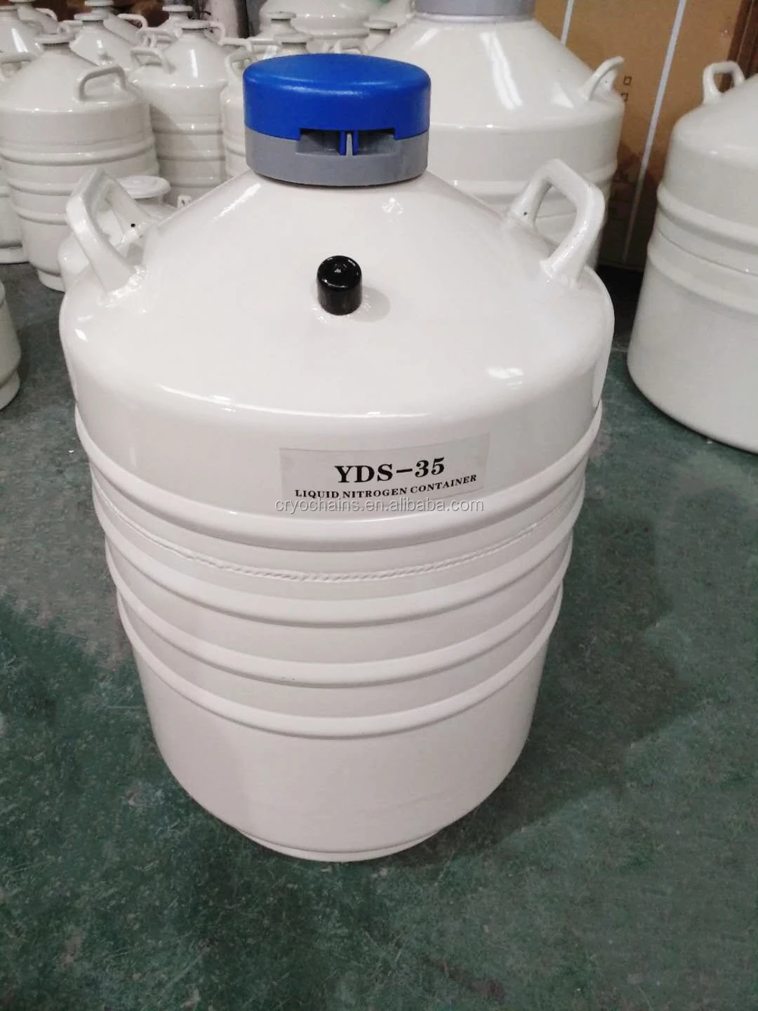 Cryo Dewar Supplier Semen Storage Tank Liquid Nitrogen Container For Artificial Insemination ...