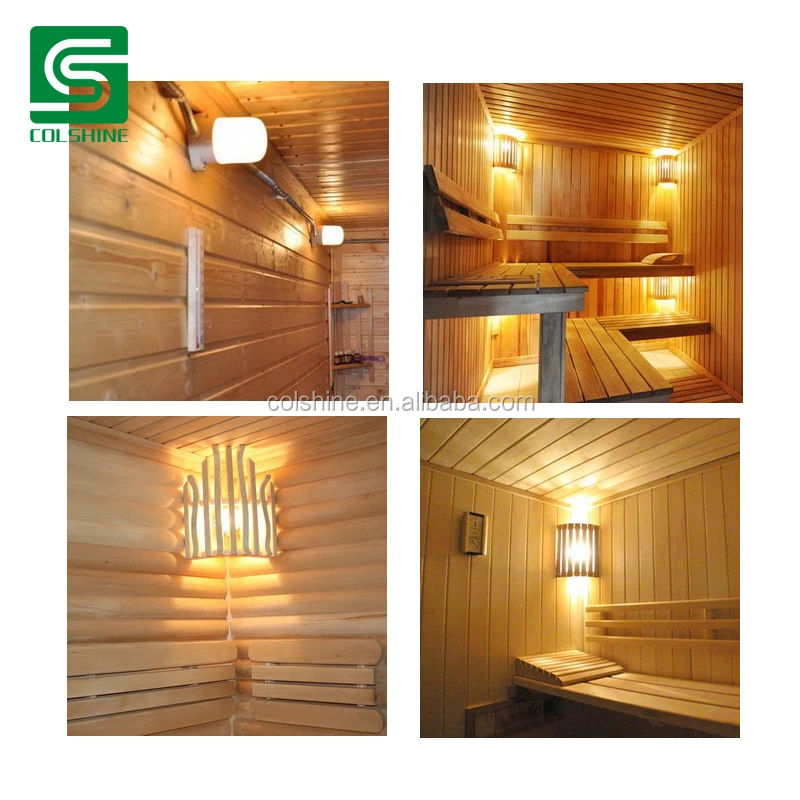 Sauna Lamp High Temperature Resistant Sauna Light For Steam Room ...