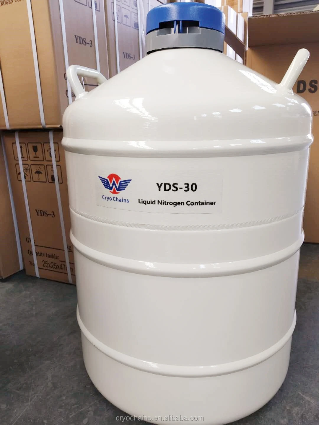 Cryo Dewar Supplier Semen Storage Tank Liquid Nitrogen Container For Artificial Insemination ...