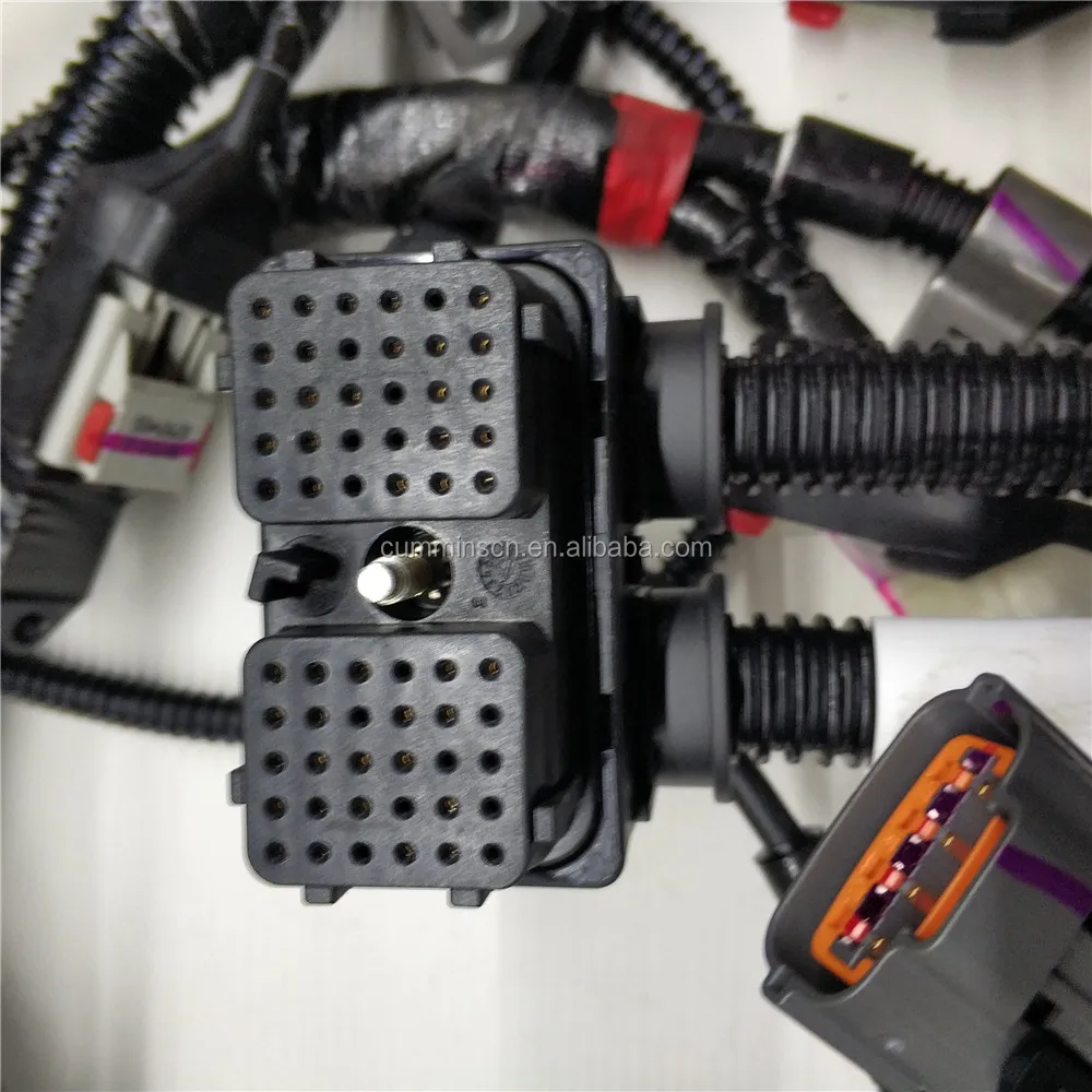 Cummins QSC Electronic Control Module Wiring Harness 4943176