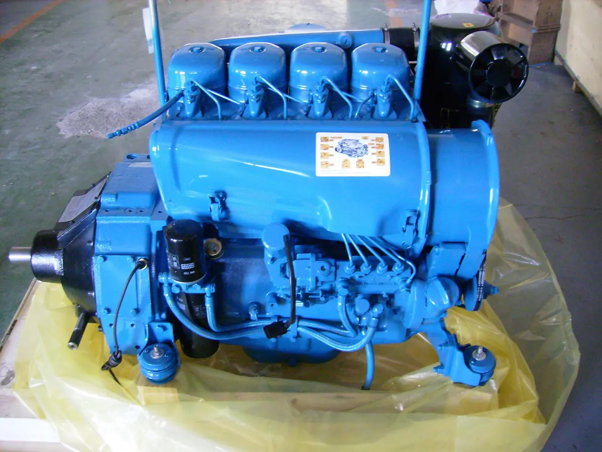 4 Cylinder Air-cooled Deutz F4l912 Diesel Engine For Construction ...
