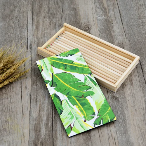 Sublimation Diy Customized Drawing Brush Pencil Case Hardboard Pencil ...