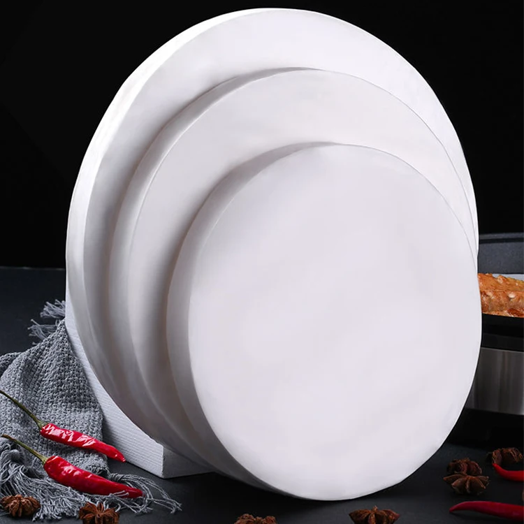 Baking Dim Sum Steamer Baking Paper Round Air Fryer Steaming Paper For ...