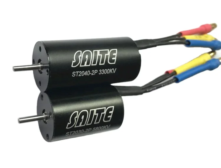 2 Pole 2040 Kv4800 Inrunner Brushless Motor for RC Cars & Boats