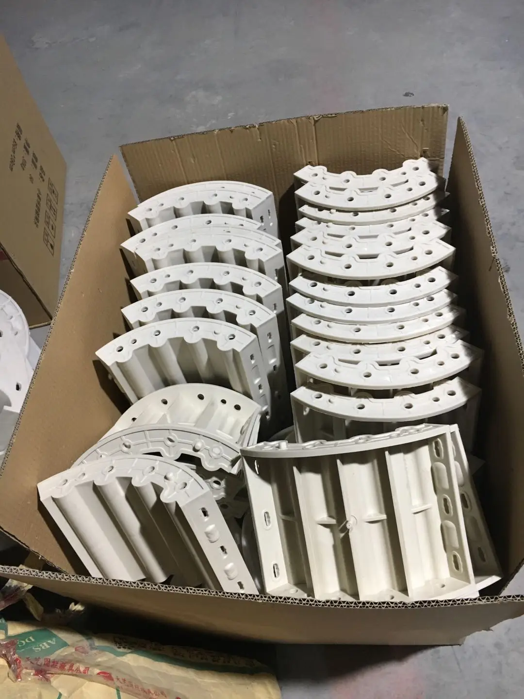 ABS Plastic Concrete Stair Step Handrail Baluster Casting in Place Mold ...