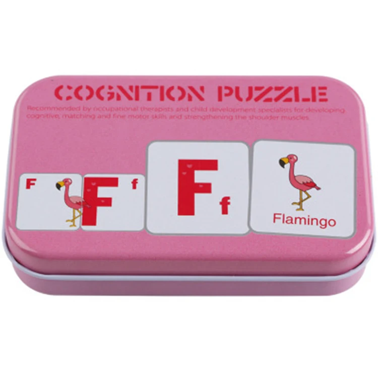 Cognition Words Preschool Learning Educational Toys Paper Letters Card ...