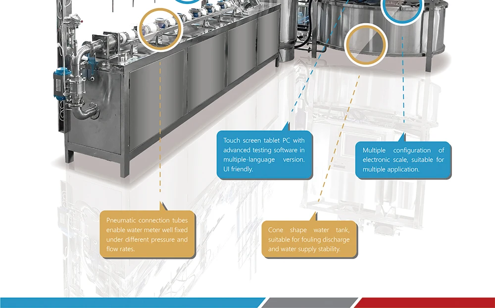 Flow Water Meter High Precision Calibration And Testing Bench - Buy ...
