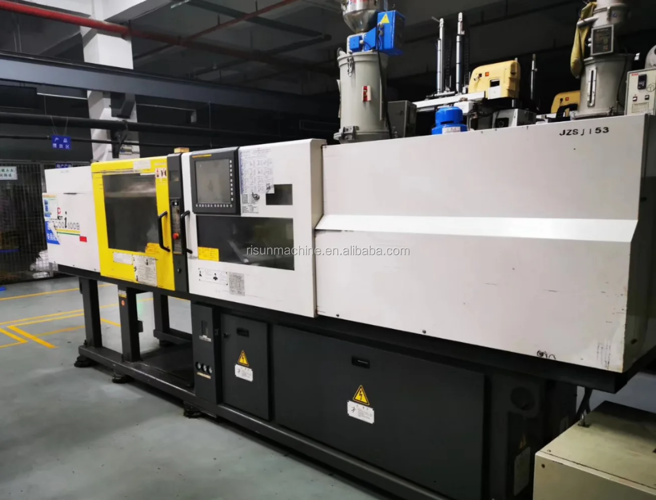 Japanese FANUC Used Plastic Injection Molding Machine 100 TON