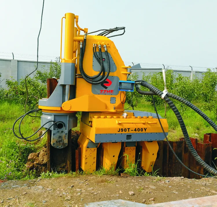 Aszz Multi-functional Silent Piler J90t-400y - Buy Steel Sheet Pile ...