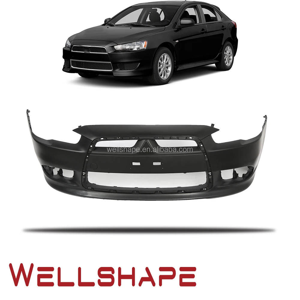 Fit Mitsubishi Lancer 08-15 Ralliart Style Bumper Complete Set- Bumper ...
