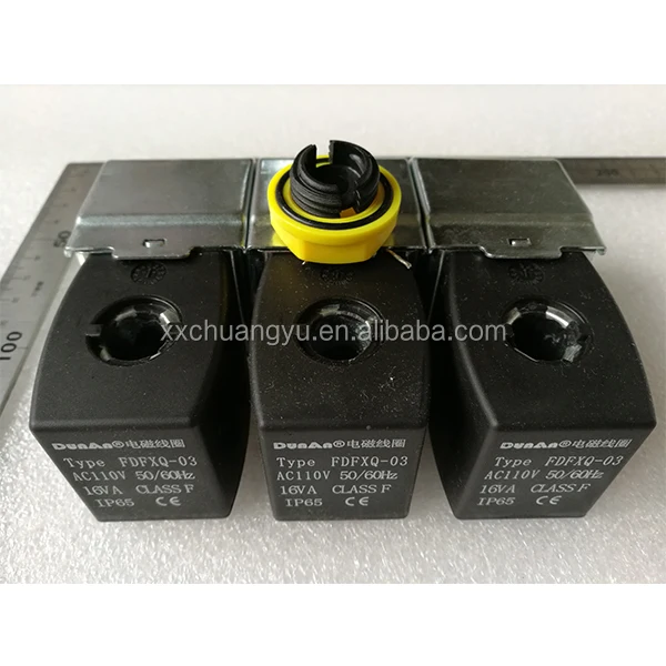 CE Certification DunAn Solenoid Valve Coil COL03780 Trane Chiller ...