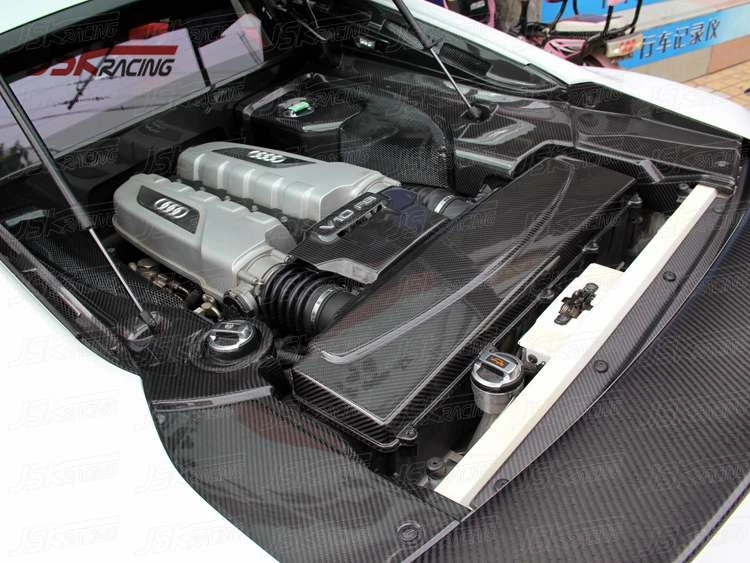 Carbon Fiber Engine Bay Underscreen Shield for Audi R8 V8 V10