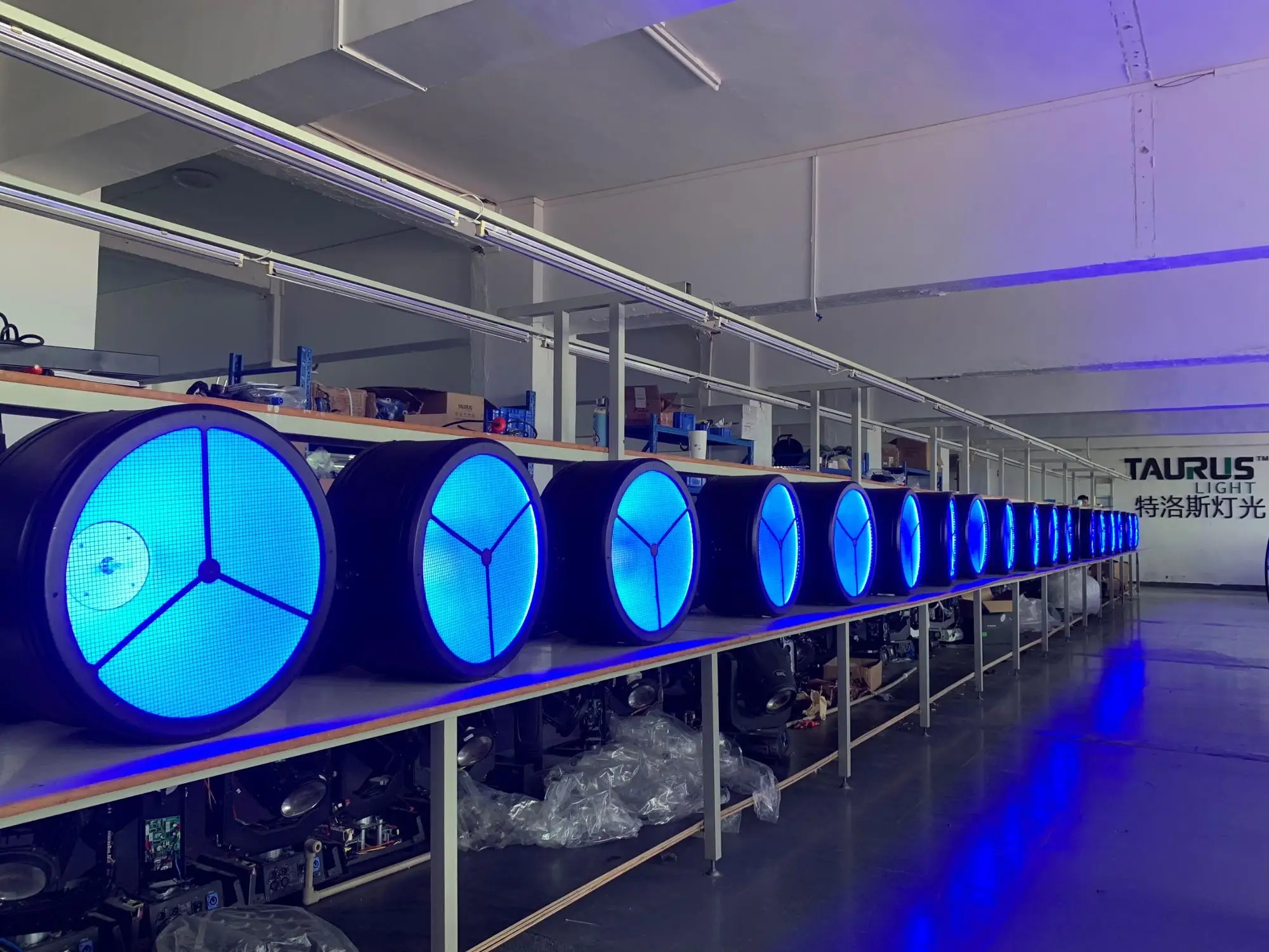 Vintage 750W Lamp 96xrgb LED Light DJ Bar Night Stage Lights