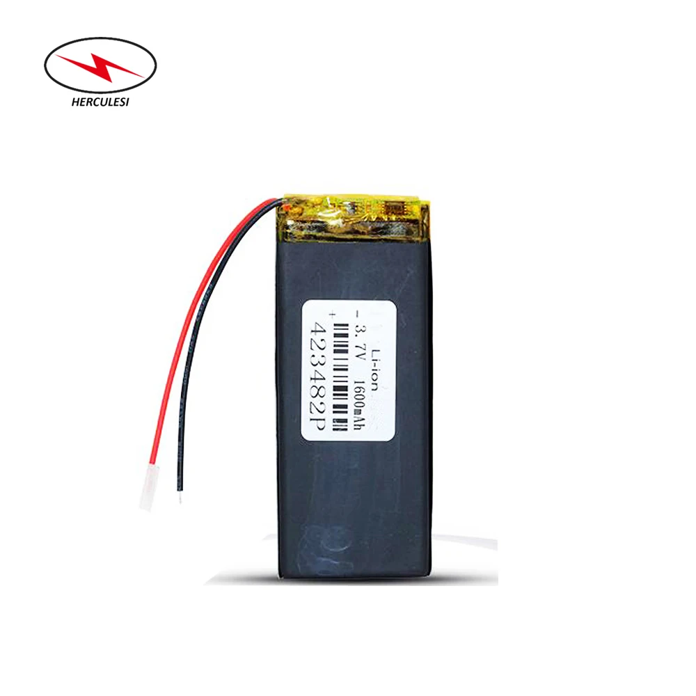 5.92wh Pouch Lithium Polyme Lipo 3.7v 1600mah Li-ion Polymer Battery ...